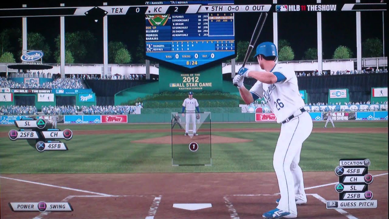 Playoff game 5 part 2 in franchise mode in MLB 11 The Show - YouTube