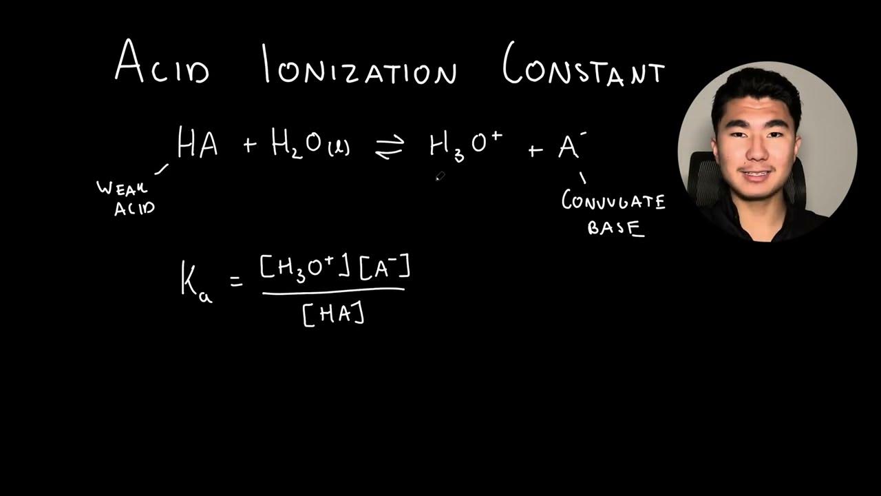 Acid and Base Ionization Constants - YouTube