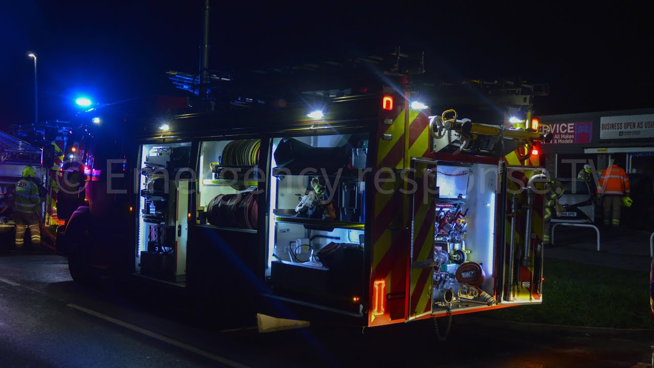 [INCIDENT] Commercial Garage fire (Small) In Malton - YouTube