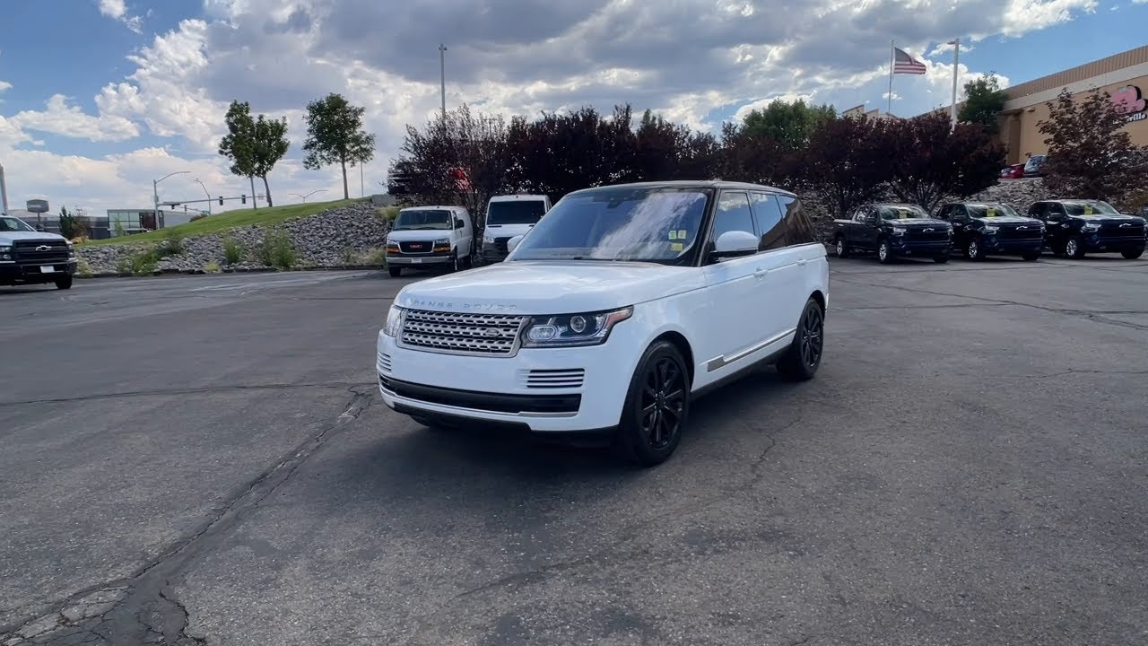 2017 Land Rover Range Rover Reno, Sparks, Fernley Lake Tahoe, Mammoth ...