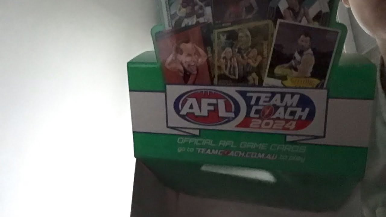 Afl team coach box break - YouTube