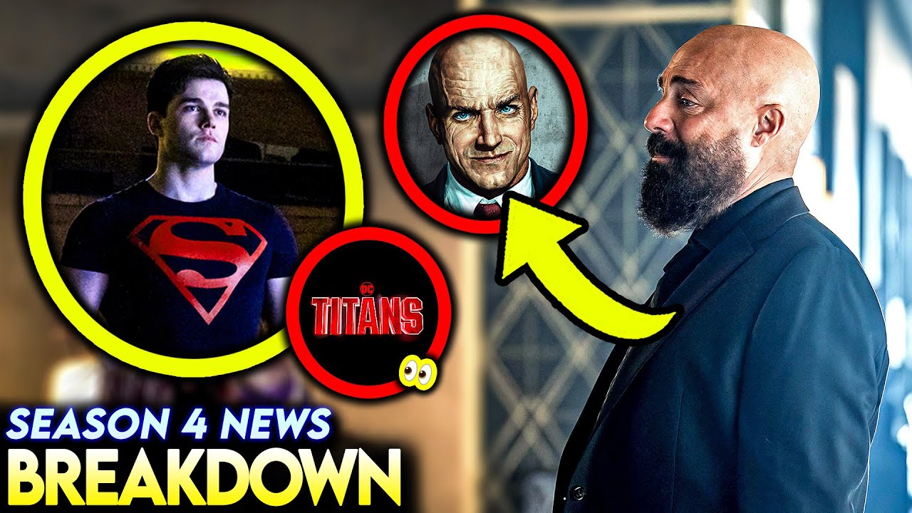 TITANS SEASON 4 - LEX LUTHOR Cast, Showrunner Teases Superboy & PLOT ...