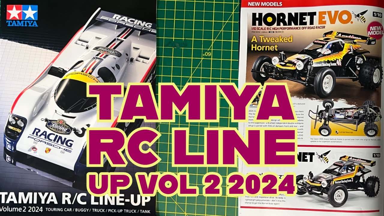 Tamiya Catalog 2024 Volume 2 RC Line Up Catalogue - YouTube