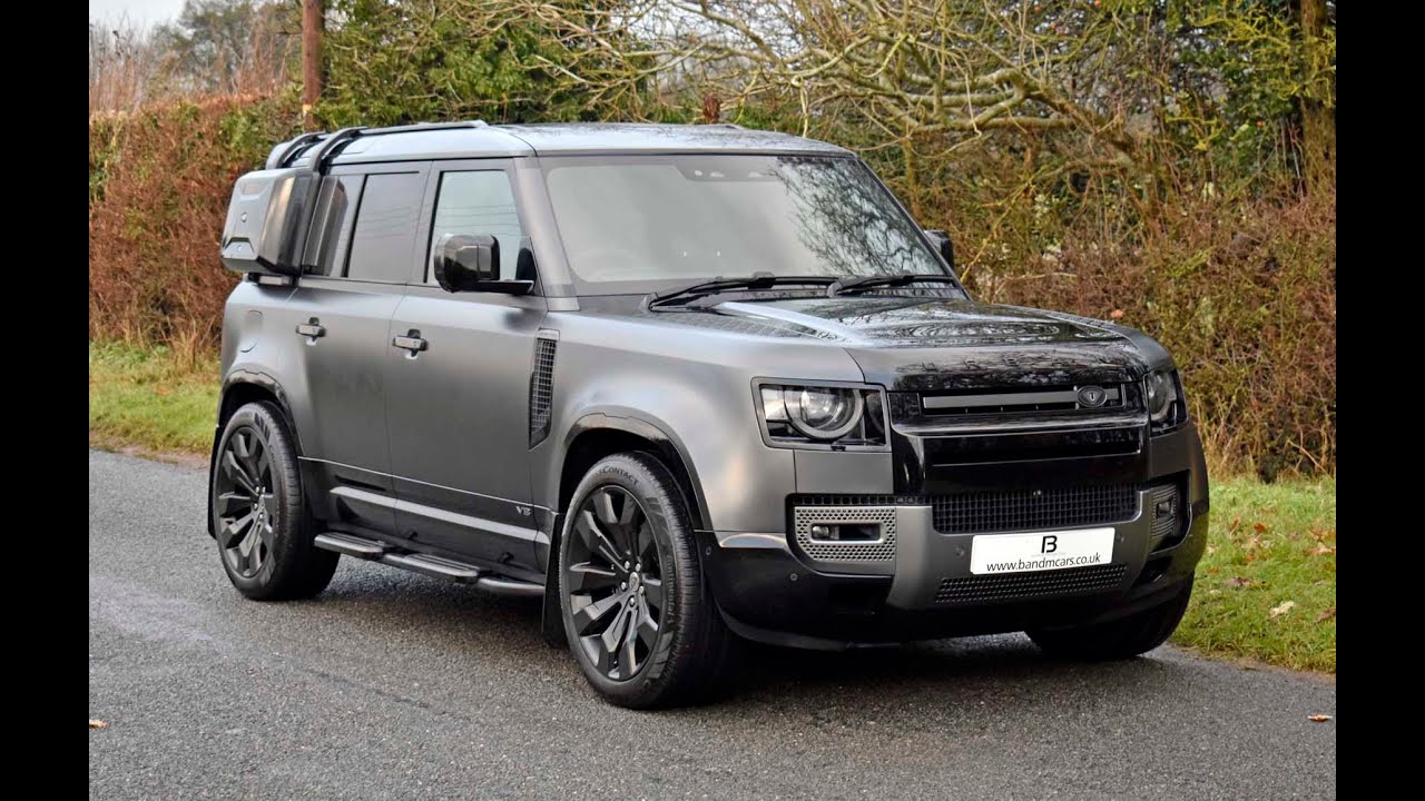 Land Rover Defender V8 Carpathian Urban Edition 22 reg 3800 miles - YouTube