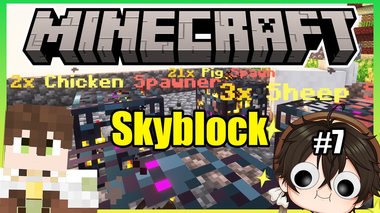Starting my Mob Spawner empire [Minecraft Skyblock NeoNetwork S3] #7 ...