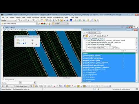 Place Ditches and Limits of Construction in Plan View - YouTube