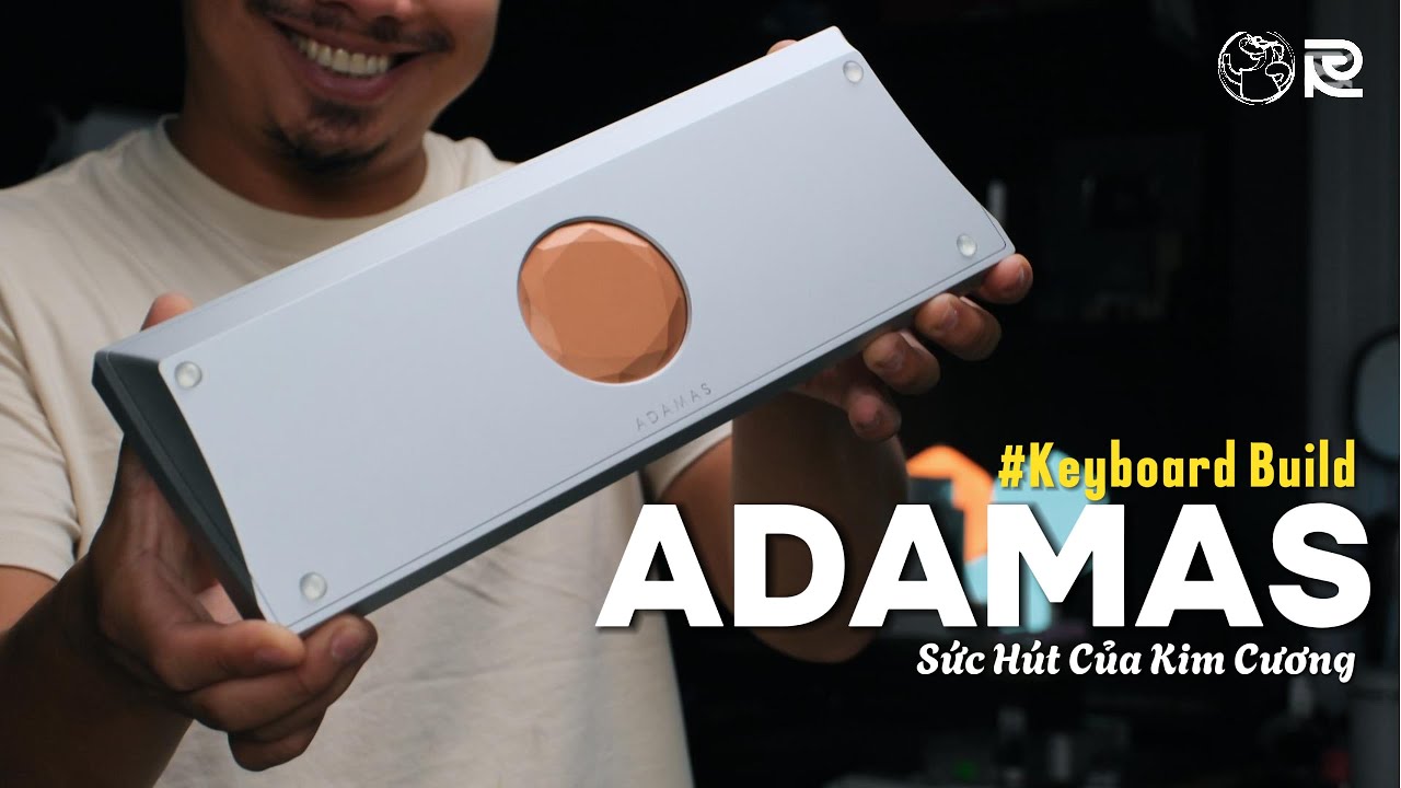 "Kim Cương" Trong Làng Mechanical Keyboards! ADAMAS by RAE | Aurora Silver - YouTube