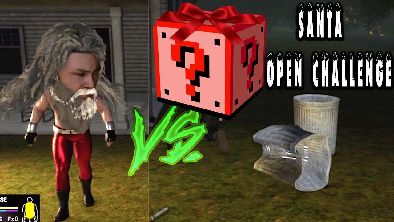 Santa Claus Open Challenge !! WWE 2K19 - YouTube