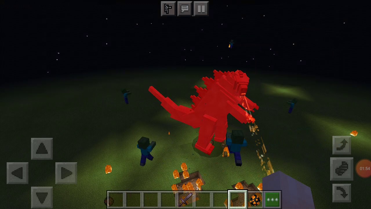 Godzilla vs. Titan zombie - YouTube