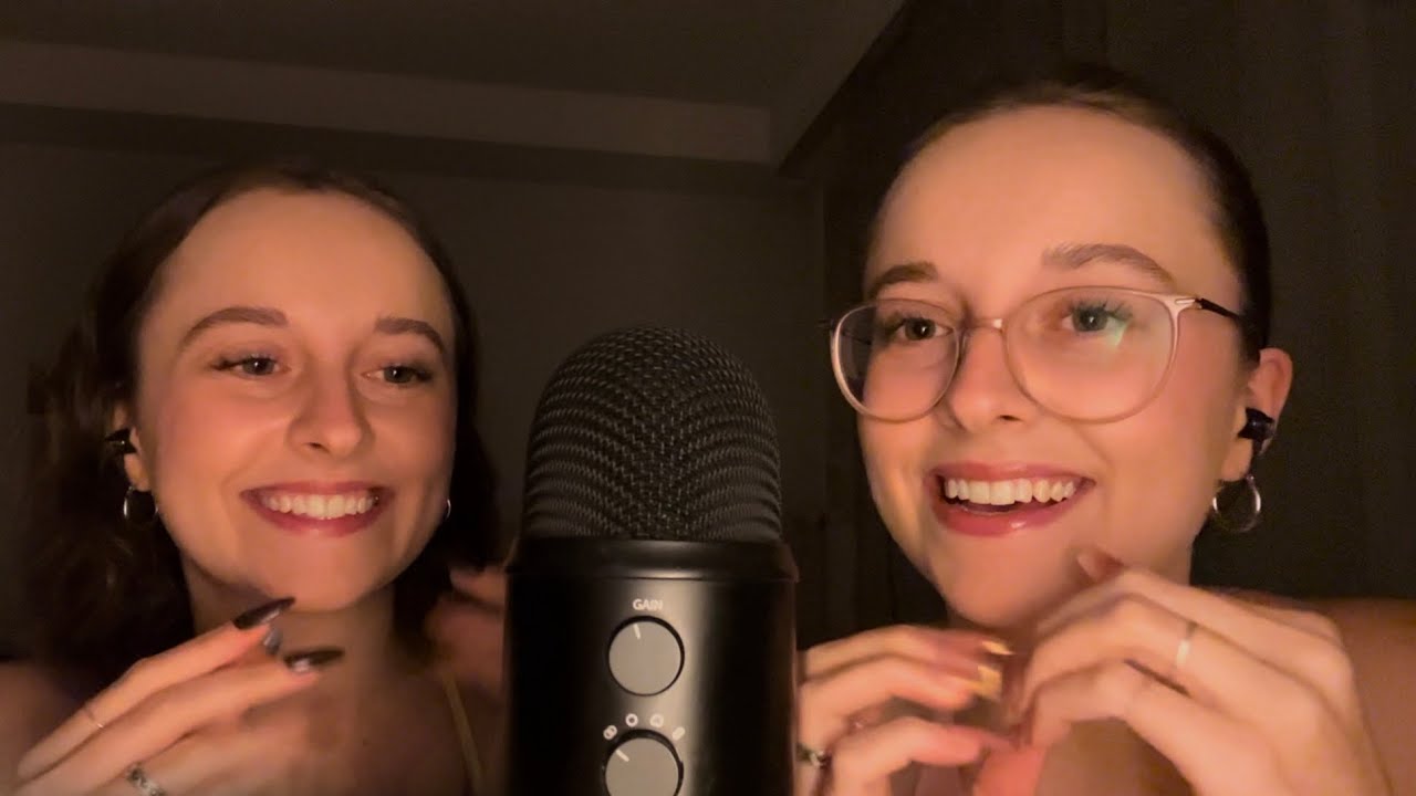 ASMR with my sister - YouTube