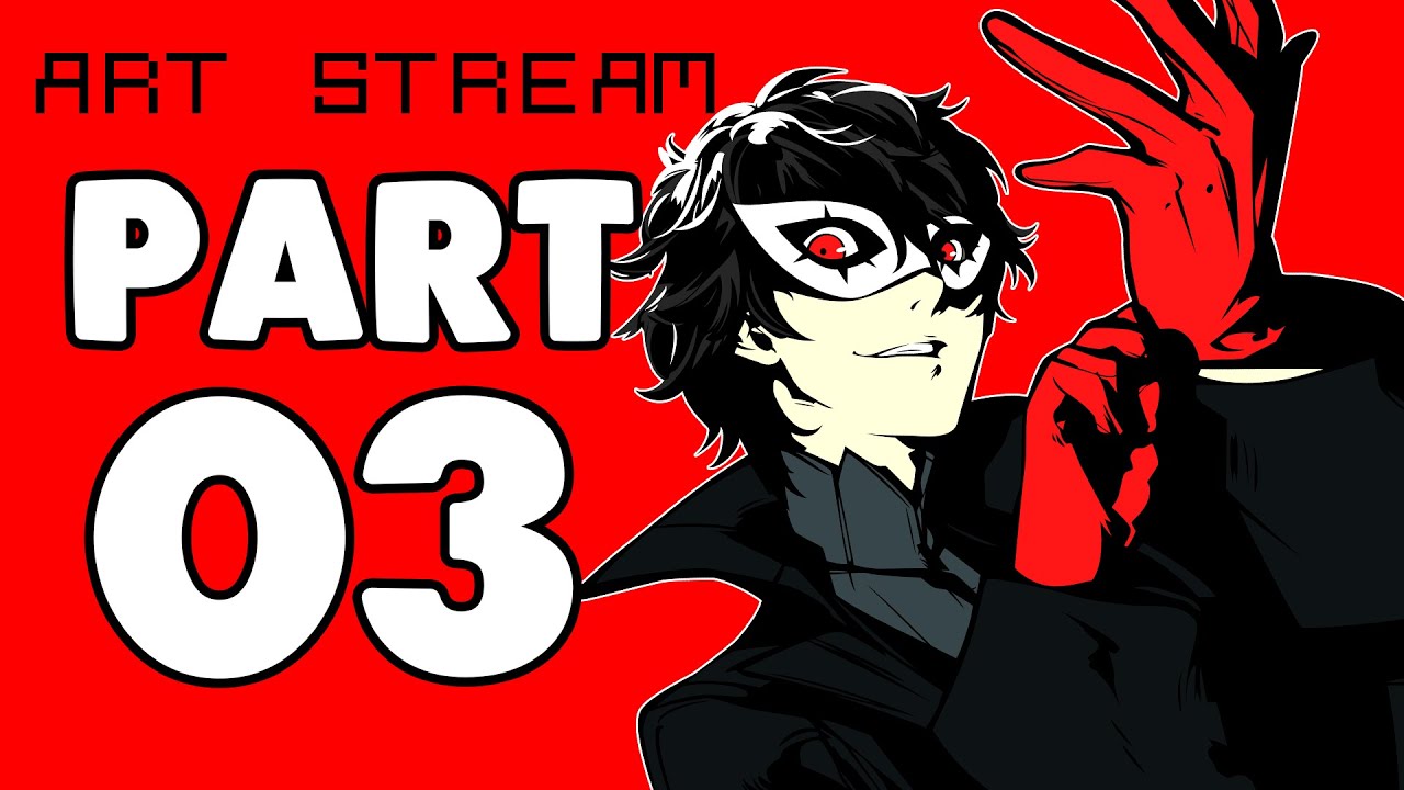 Art Stream: Drawing Joker Part 3 - YouTube