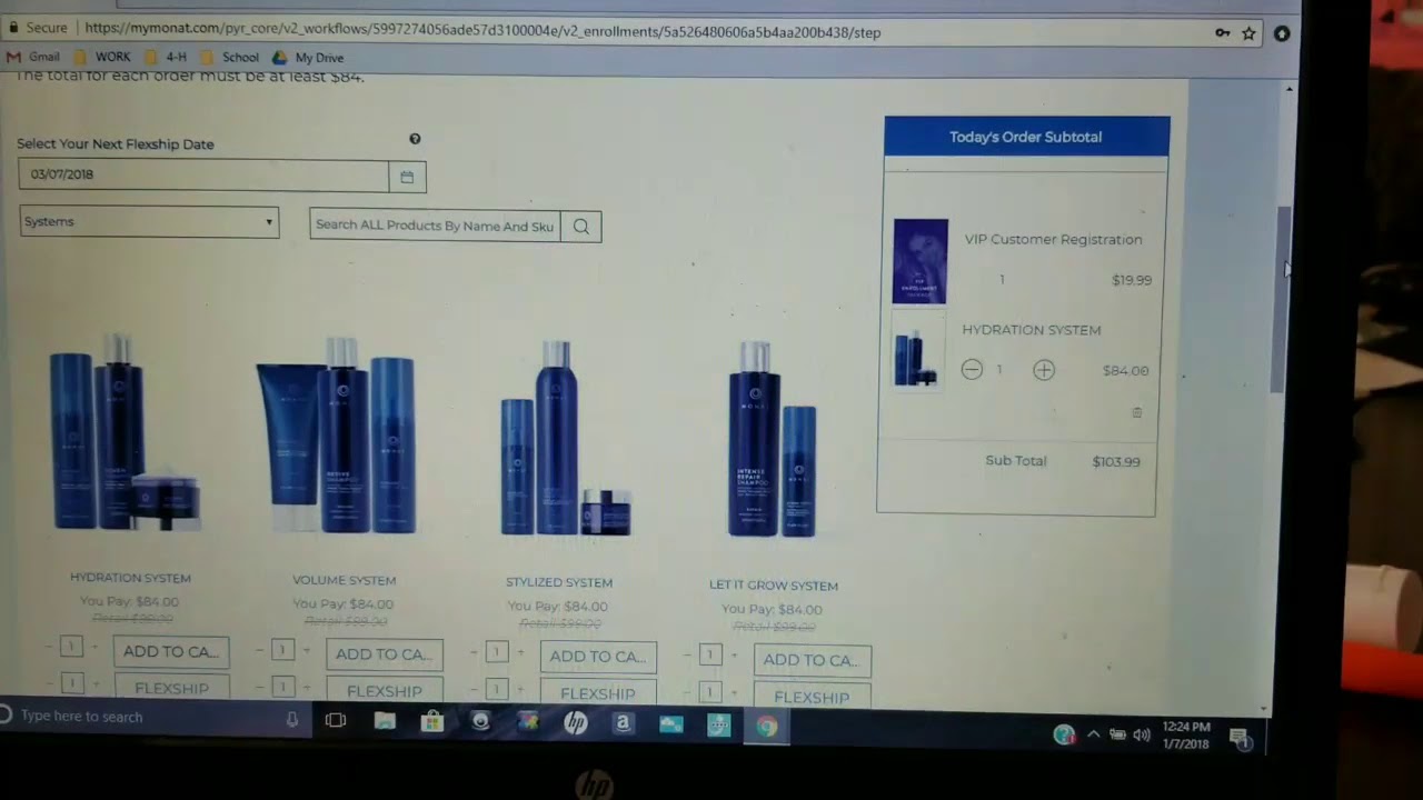 Enrolling as a Monat VIP customer. - YouTube