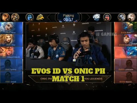 EVOS VS ONIC PH MATCH 1 - M1 MLBB WORLD CHAMPIONSHIP