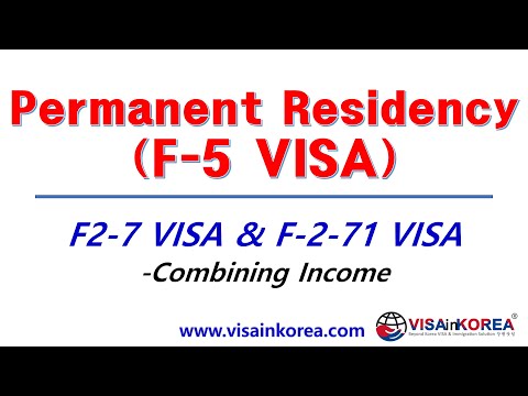 F-5-1 VISA Spouse Income Combine F-2-7 VISA and F-2-71 VISA