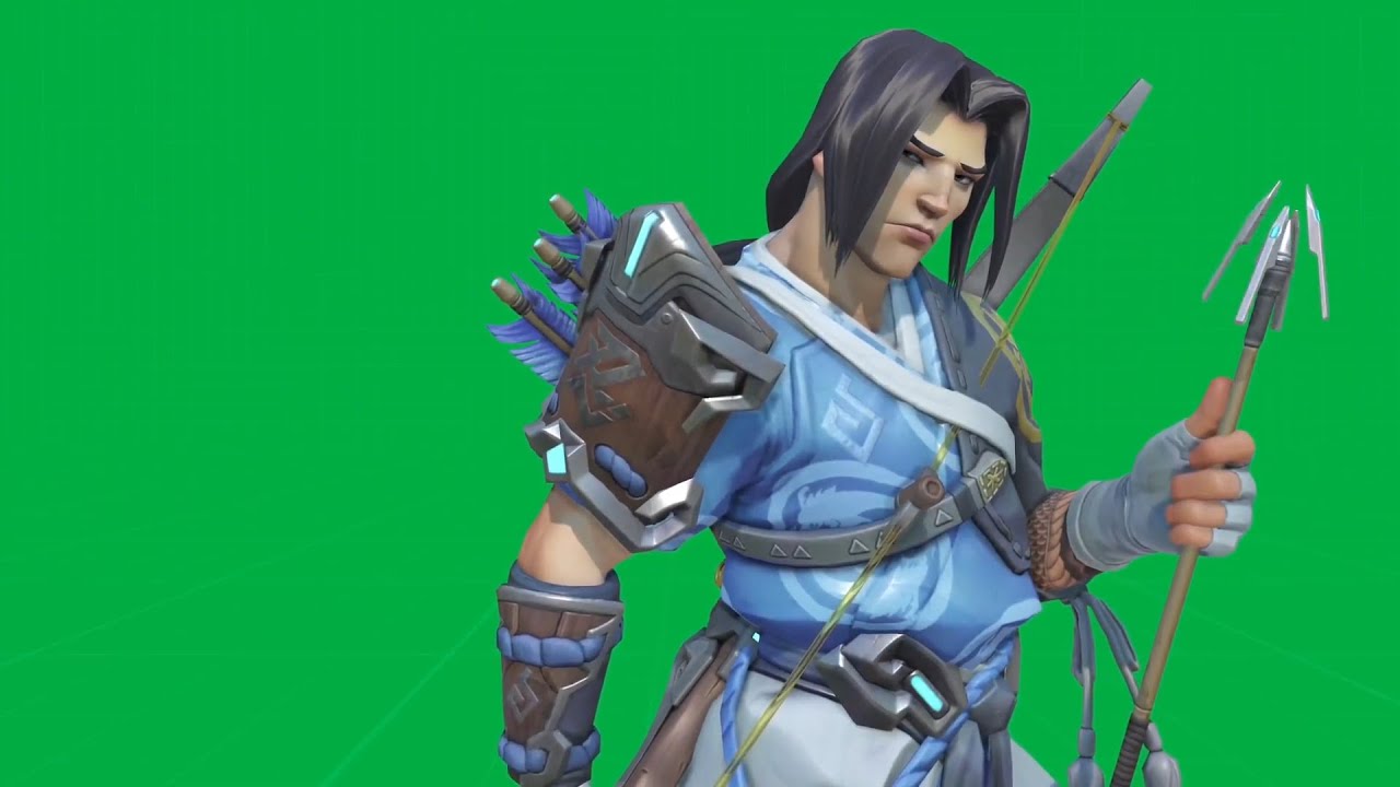 Hanzo Highlight Intros Green Screen [Young Master] - YouTube