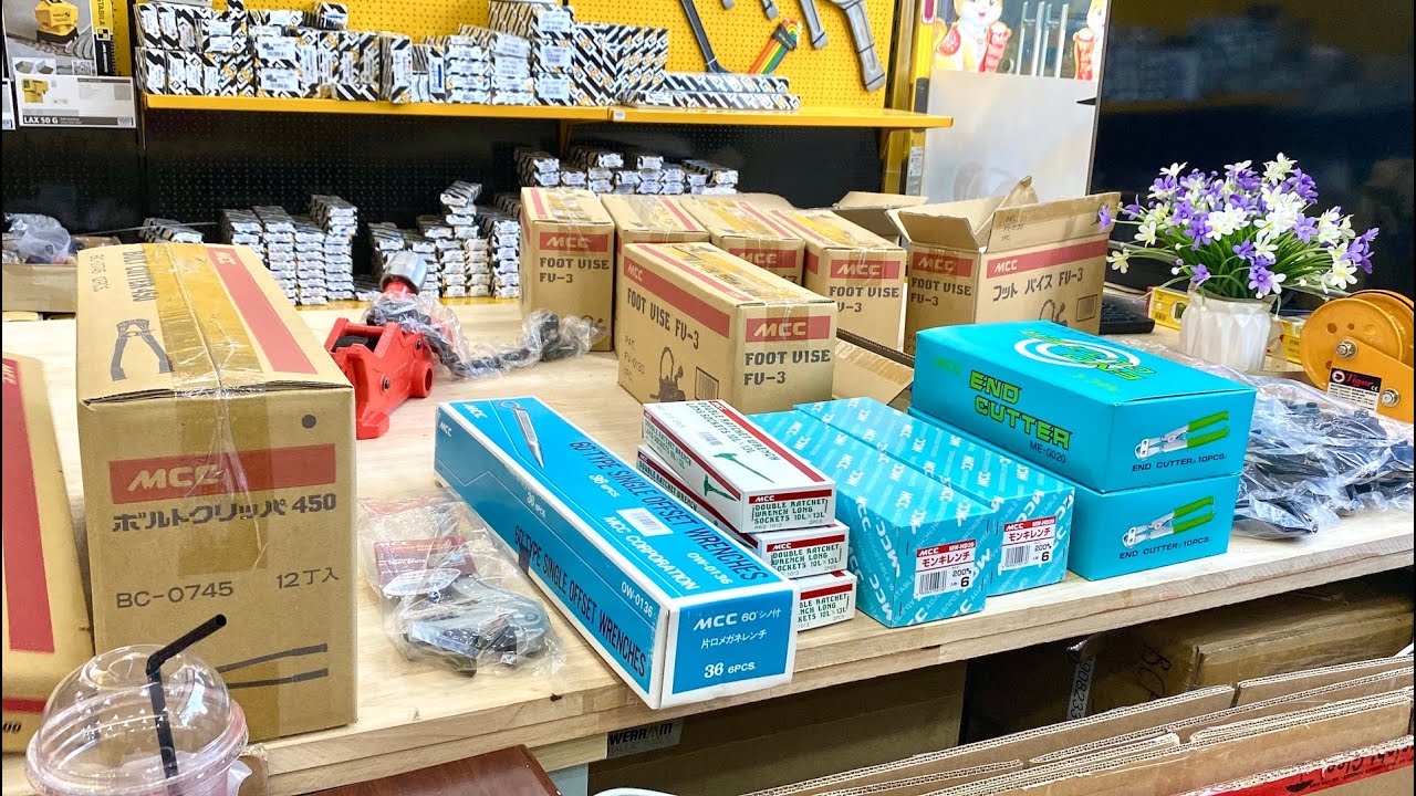 Hàng dụng cụ MCC Japan về chuyến đầu tiên năm 2023. - YouTube