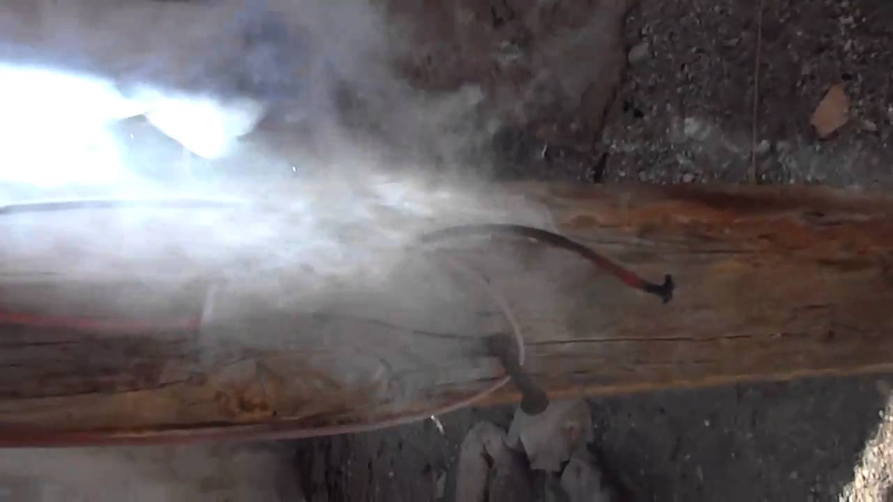 Mine Safety Fuse Burning - YouTube