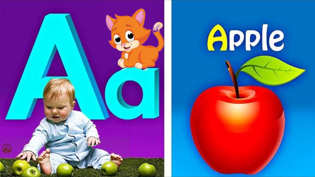 Phonics songs with Alphabet A for Apple 🍎, A for Axe 🪓 - YouTube