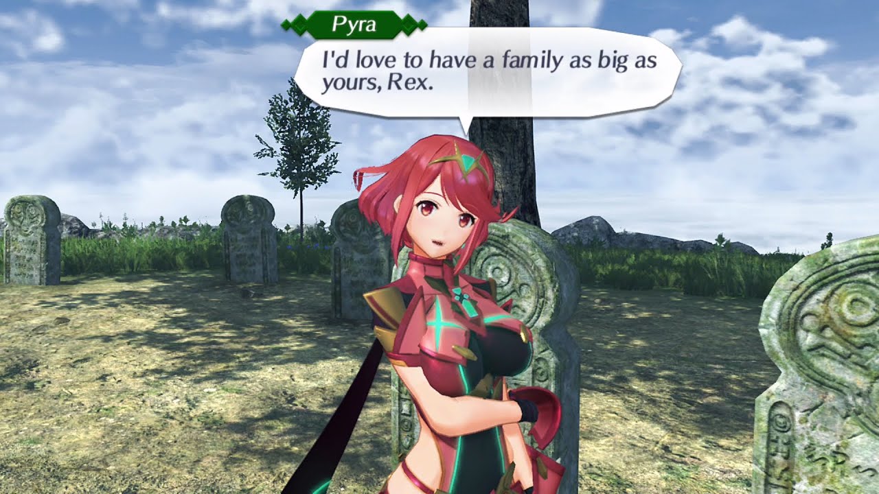 Pyra wants to have a family as big as Rex’s | Xenoblade Chronicles 2 ...