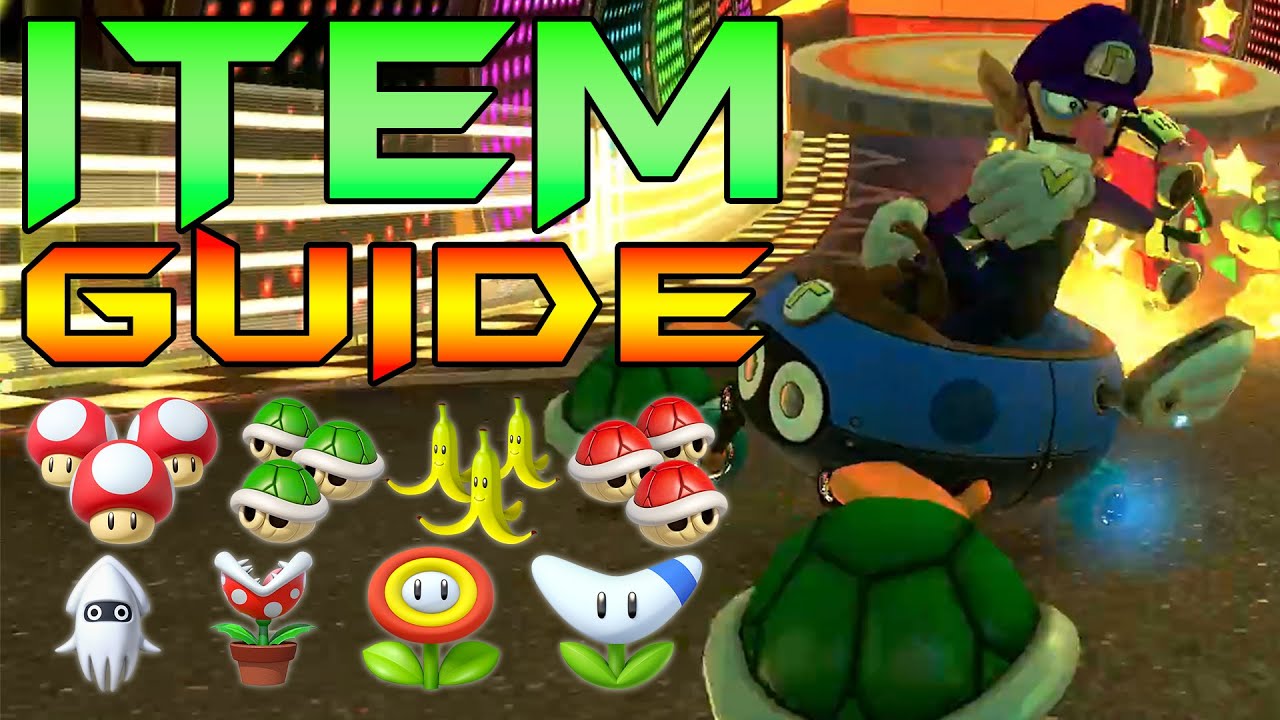 Der ultimative Mario Kart 8 Deluxe Item Guide (Mid-Spots) - YouTube