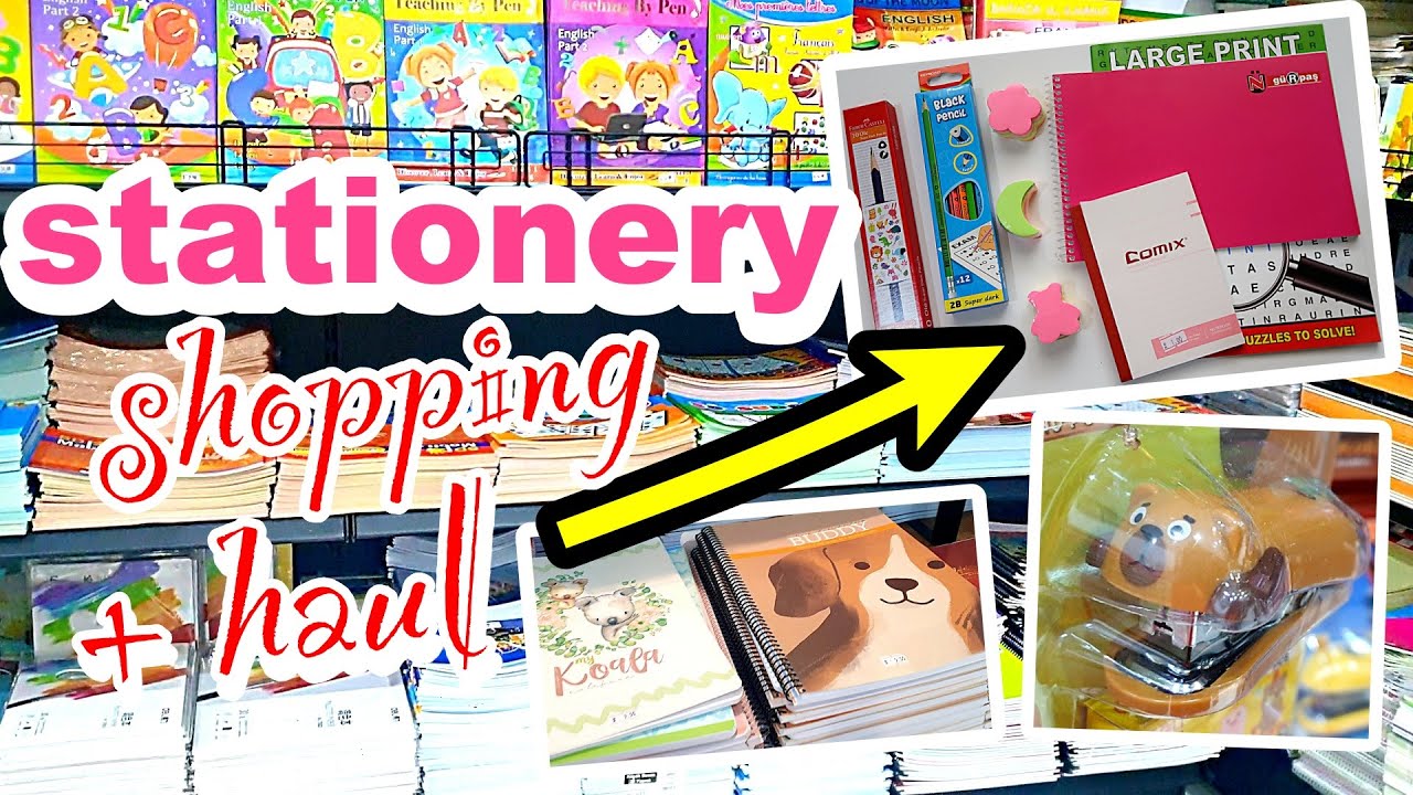CHEAP Stationery Shopping & Haul * my favorite store Here's WHY! Al ...