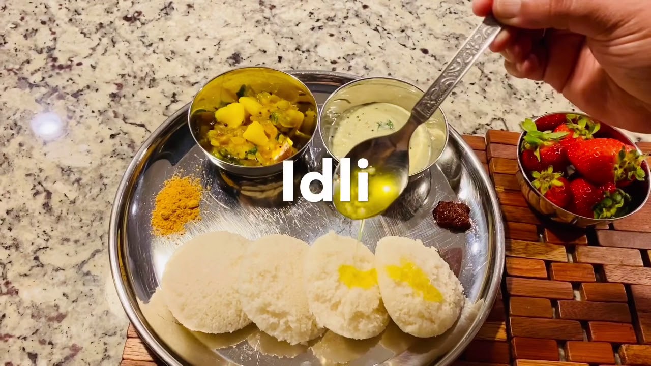 how to make idli batter and idli | idly | mallige idly - YouTube