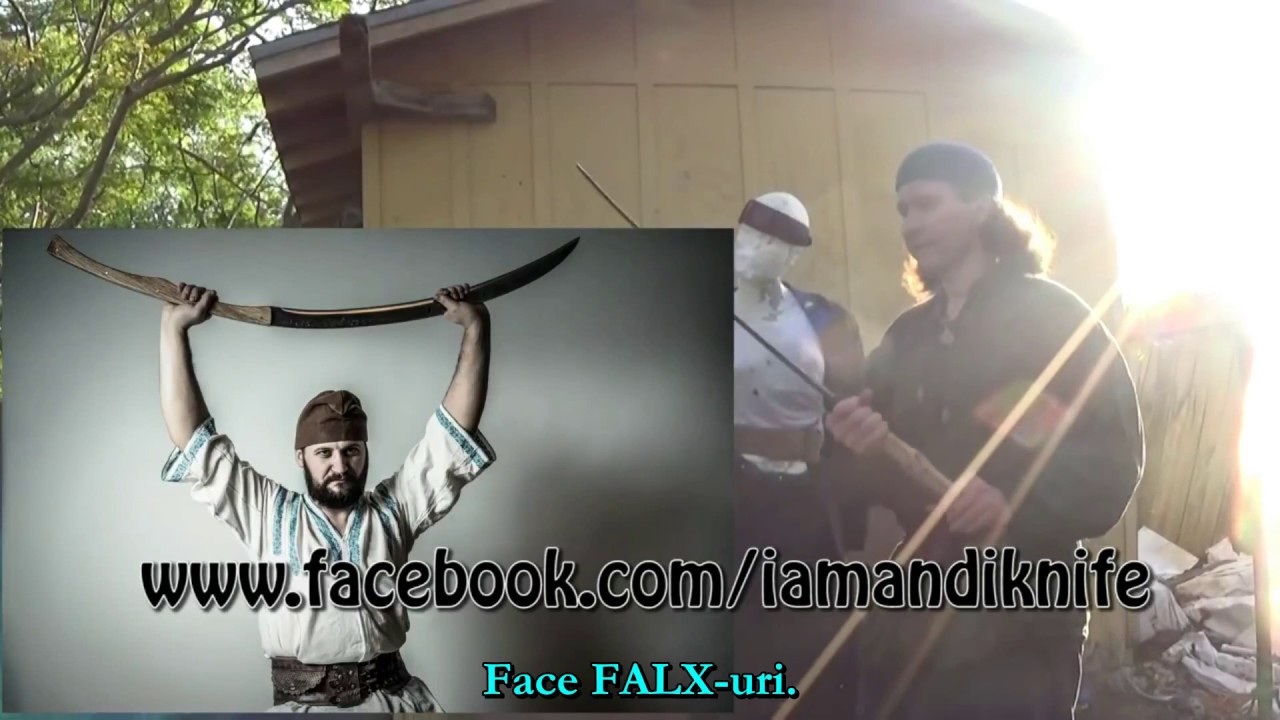 FALX-ul dacic vs KATANA japoneza - 01 - YouTube