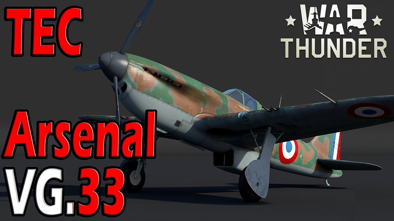 War Thunder - Devblog - Arsenal VG.33 - YouTube