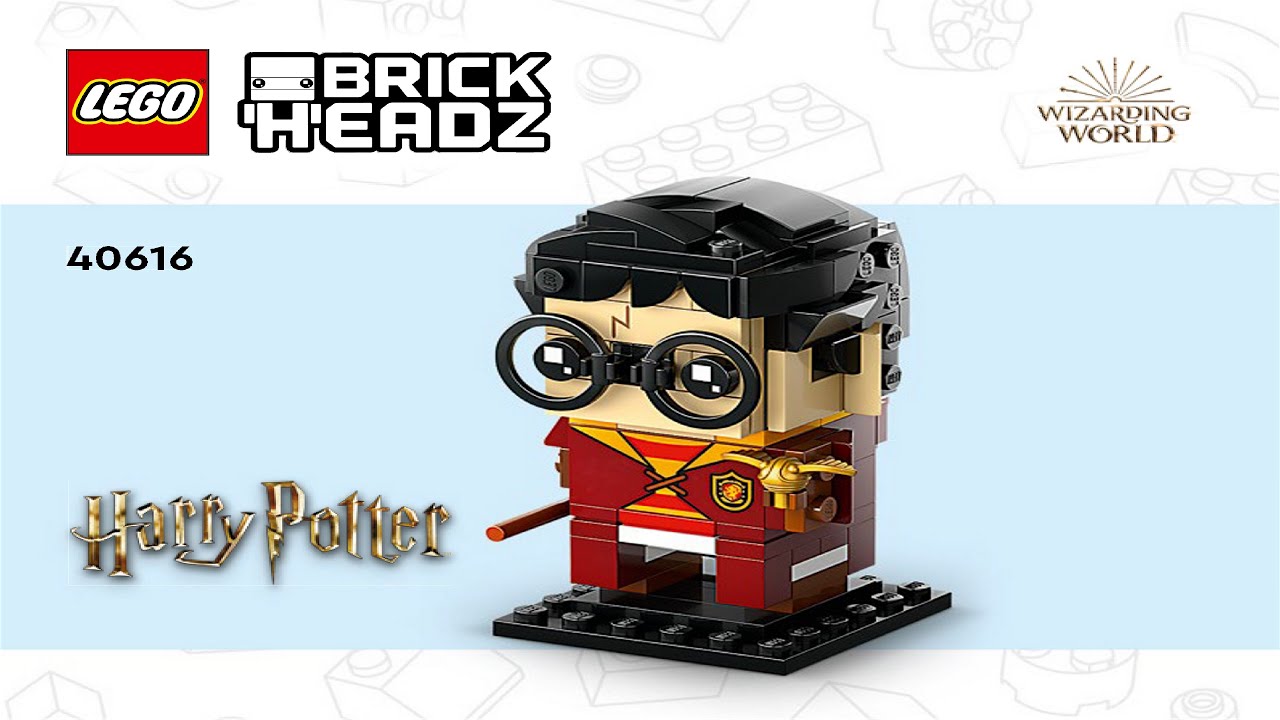 LEGO instructions - BrickHeadz - 40616 - Harry Potter & Cho Chang ...