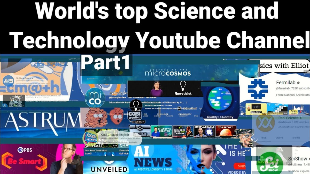 World's Top Science and Technology Youtube Channel |World's Top ...
