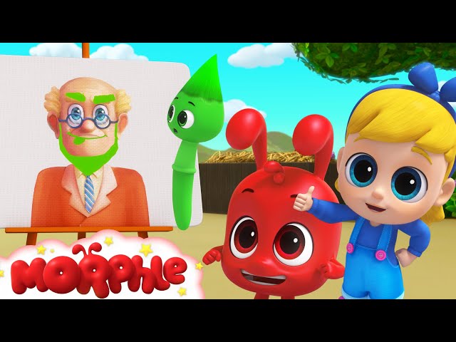 Painting & Drawing with Morphle and Mila | Cartoons for Kids | My Magic ...
