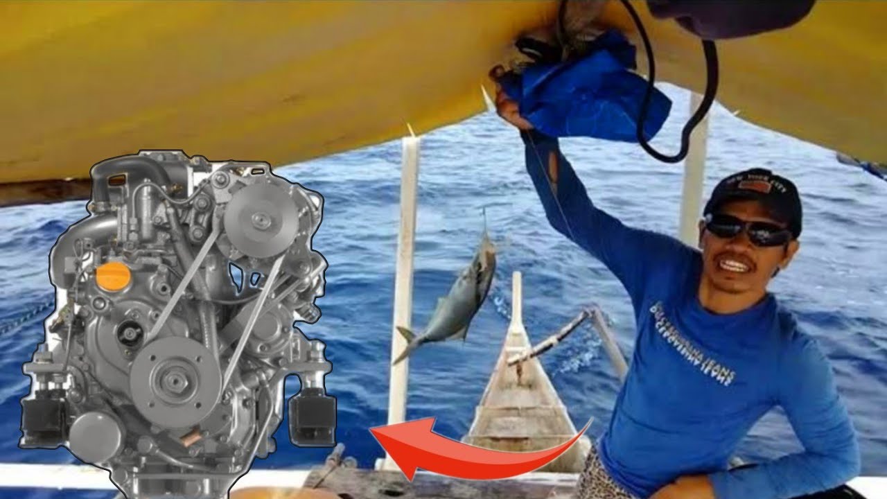 Ito Ang pinapangarap kung makina para sa aking bangka - YouTube