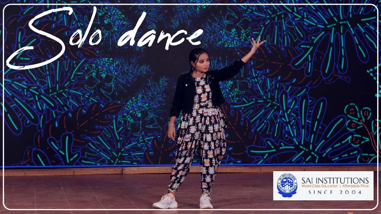 Student Solo dance performance @ Sai Institutions College Culturals ...