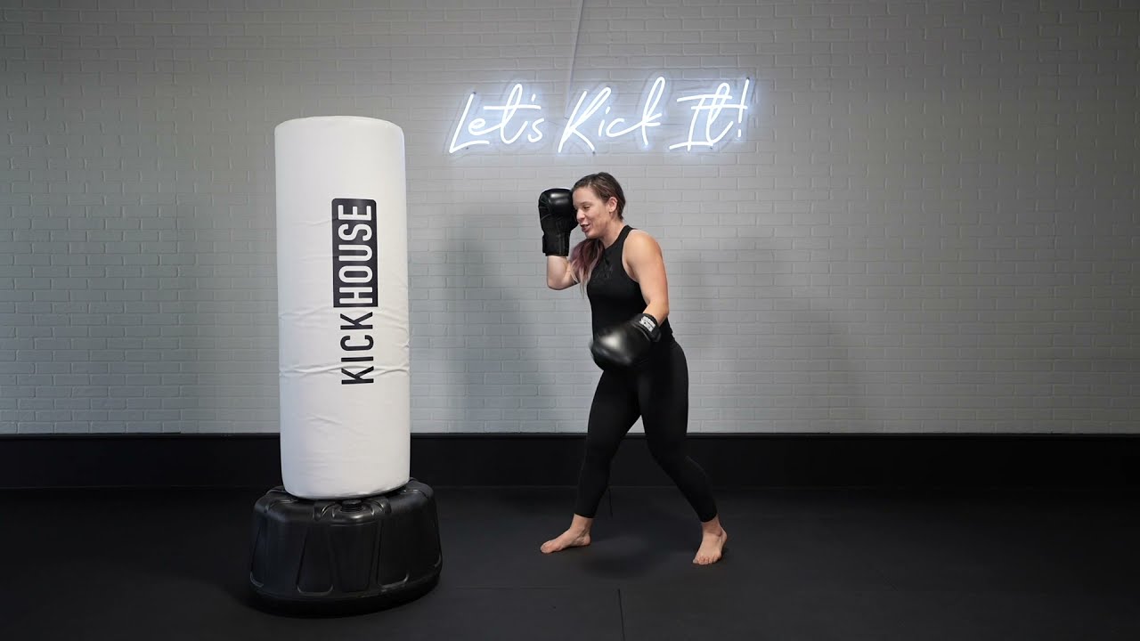 Kickboxing For Beginners | How To Throw A Lead Leg Pendulum Kick - YouTube