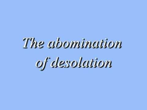 abomination of desolation definition from the Bible - YouTube