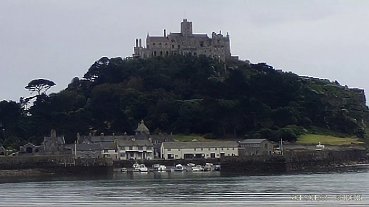 St Michael's Mount, Cornwall, start of the St Michael' line - YouTube