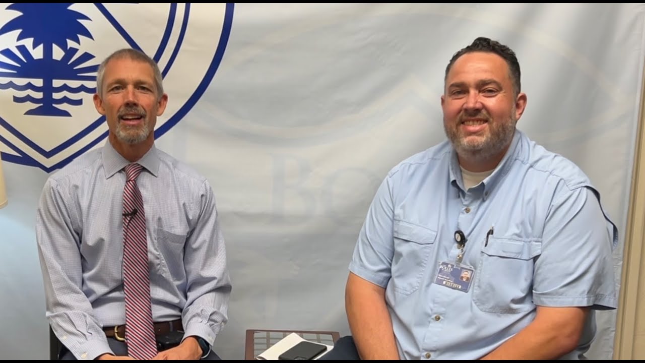 Tyler Hodges with Director of Facilities Melvin Morgan - YouTube