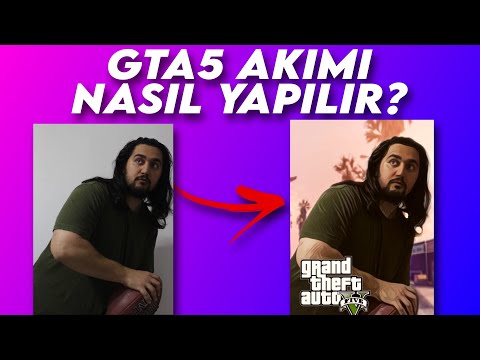 GTA 5 AKIMI NASIL YAPILIR? | TELEFONDAN GTA 5 EFEKTİ NASIL YAPILIR?