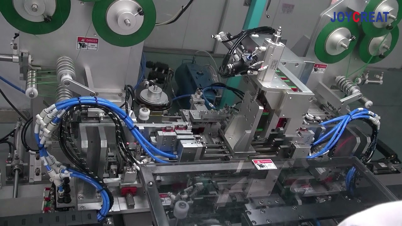 Lithium Battery Pouch Cell Taping Machine( Four Sides) - YouTube