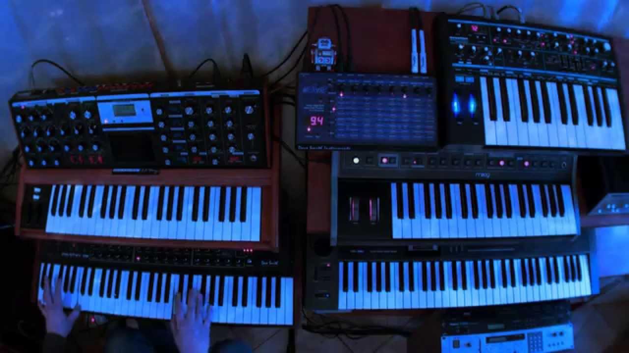 Old School Synth Improvisation - YouTube