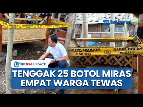 Pesta Miras Berujung Maut! Empat Warga Tewas usai Minum 25 Botol Arak di Jember, 1 Korban Oknum TNI