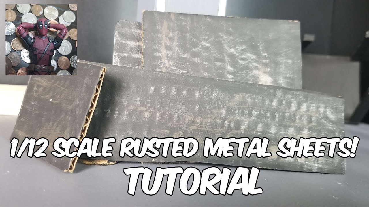 1/12 Scale Metal Sheet Prop Tutorial! - YouTube