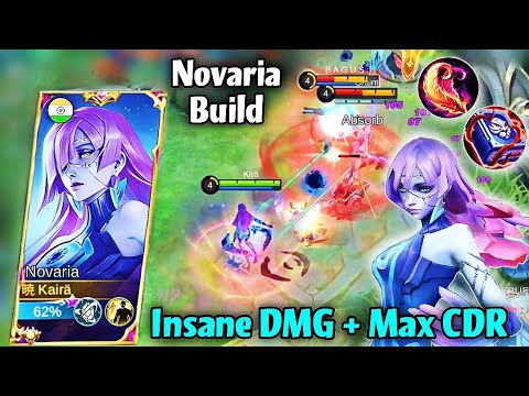 NOVARIA INSANE DMG + MAX CDR BUILD!🔥BUFFED NOVARIA GAMEPLAY🤩 - YouTube
