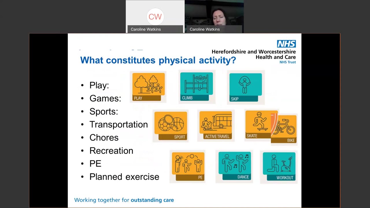 Back to School sessions - Importance of Exercise with the Paediatric ...