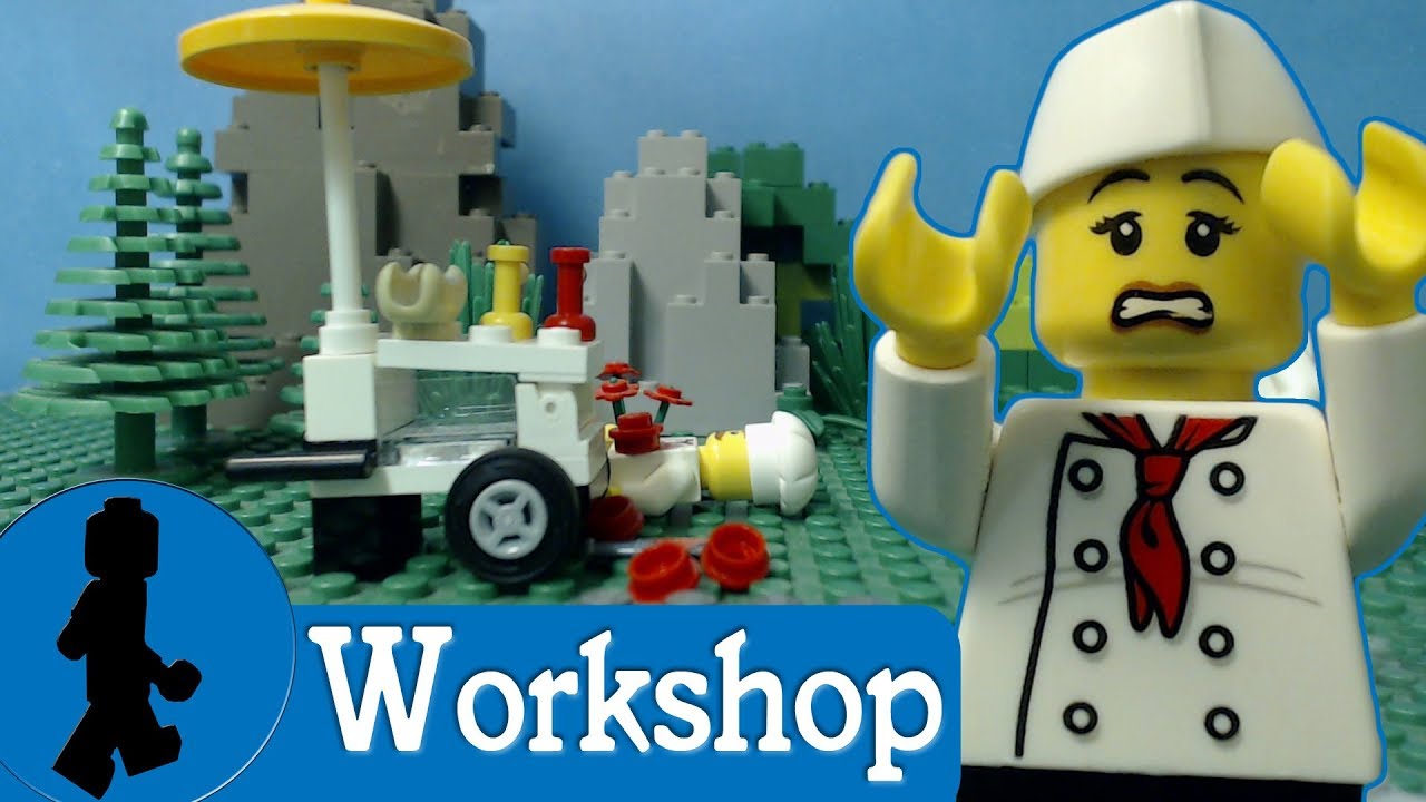 Lego Hubert & Staller: Der letzte Hotdog (Workshop Video) - YouTube