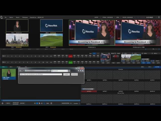 How To Set Up Youtube Live Streaming With The Newtek Key Live