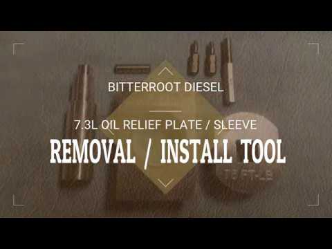 BitterRoot Diesel - Injector Oil Relief Plate Sleeve Removal ...