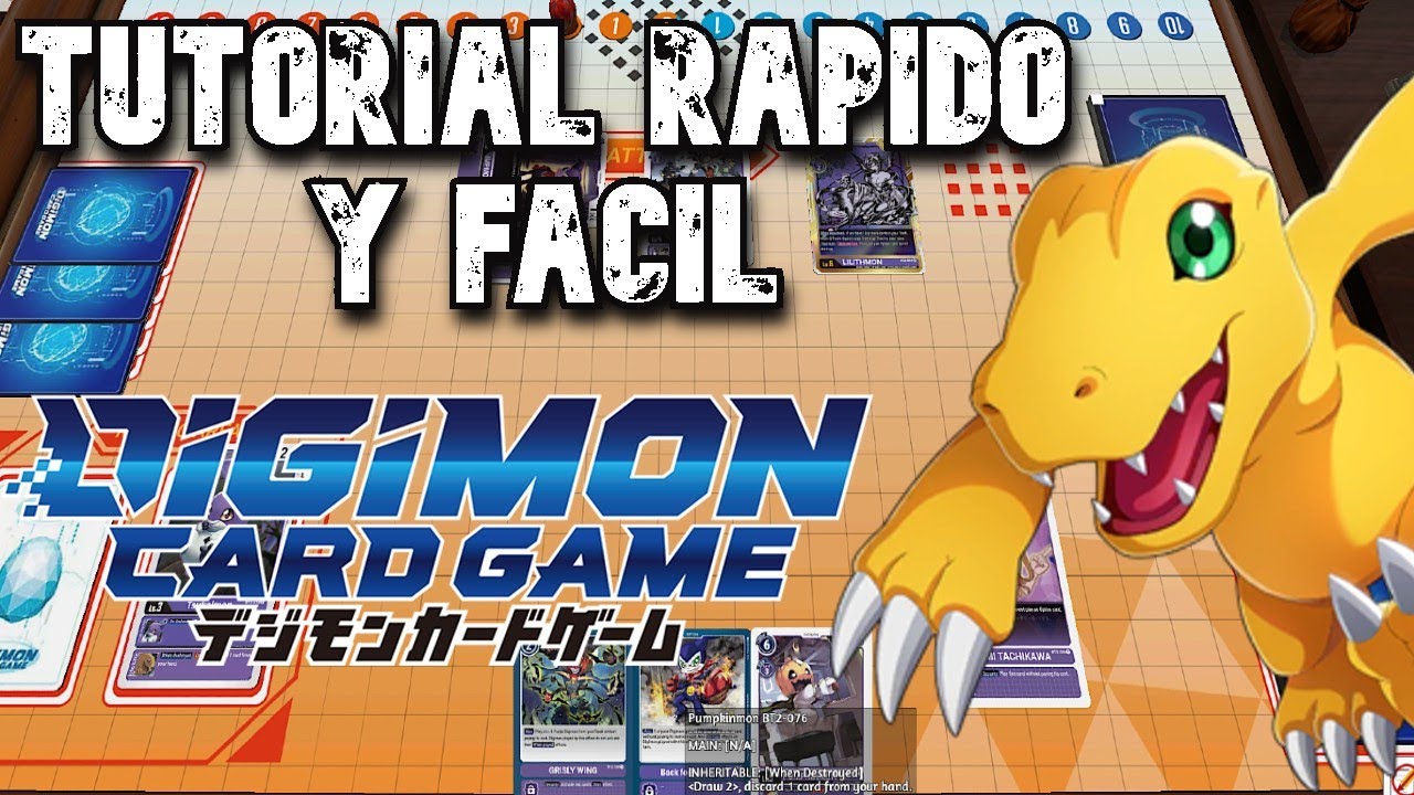 Tutorial Como jugar Digimon TCG online facil y rapido (Emulador) - YouTube