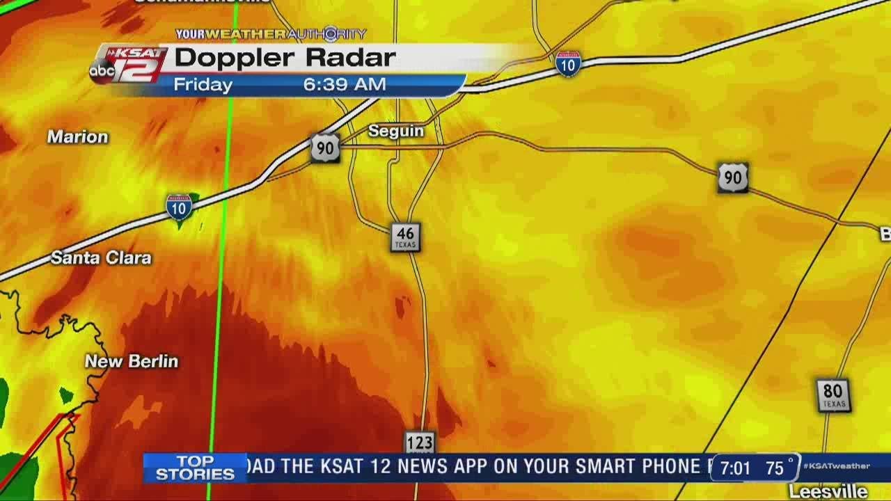 sam icymi MIKE radar tornado seguin - YouTube