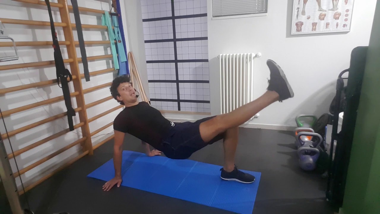 Reverse plank bridge video tutorial - YouTube